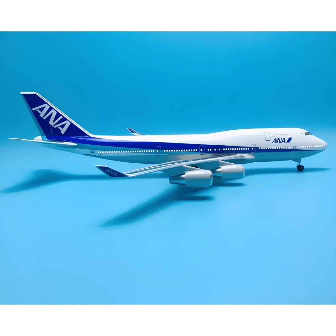 B747-400 ANA - Escala 1/150 - 47cm - 18,5 pulgadas – Flying Dreams International