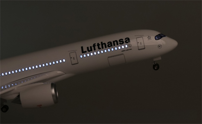 A350 Lufthansa - Scale 1/142 - 47CM - 18,5 in - Airplane Model – Flying ...